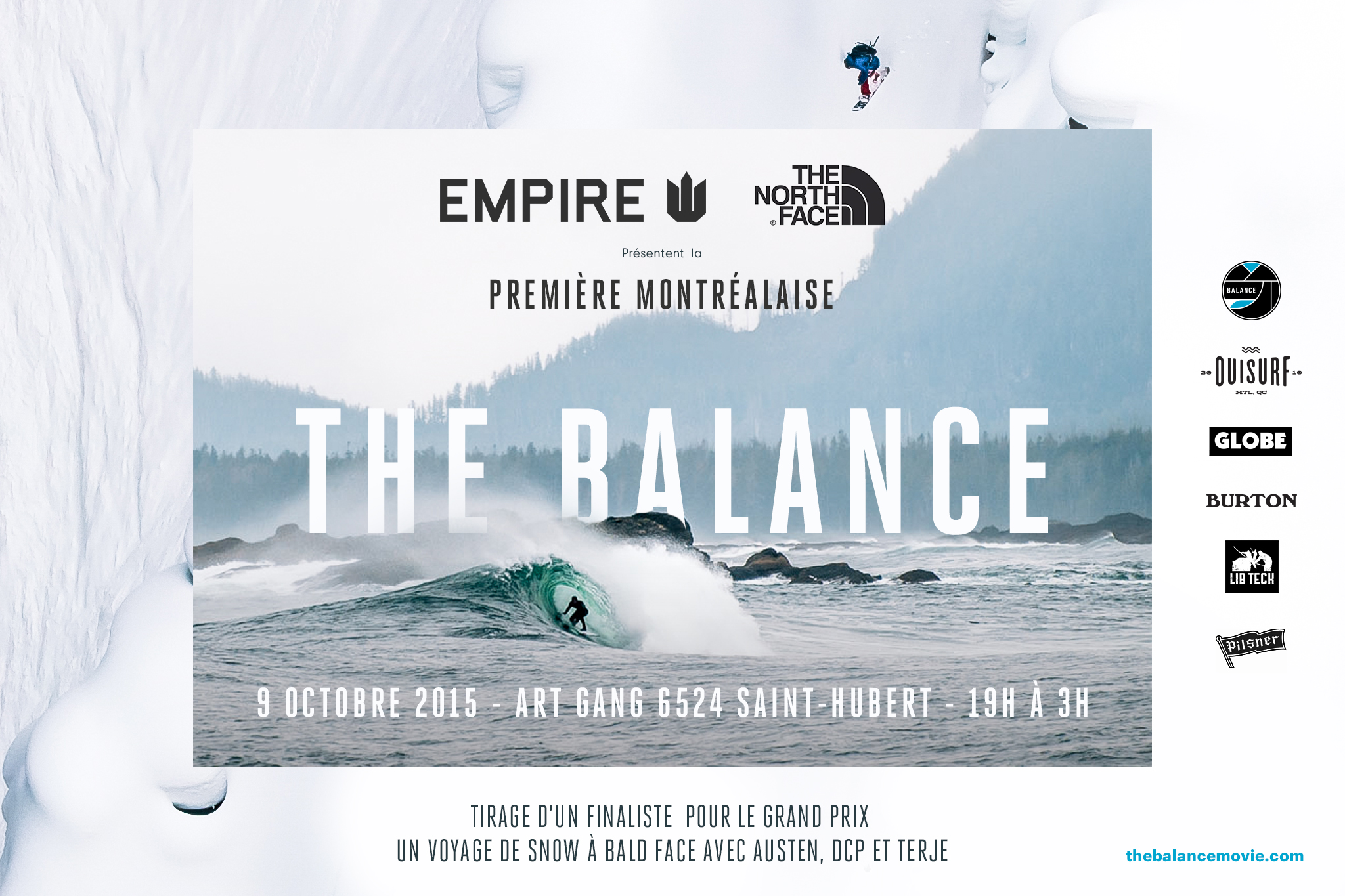 The Balance Movie - Première et teaser - SnowboardQuebec.com